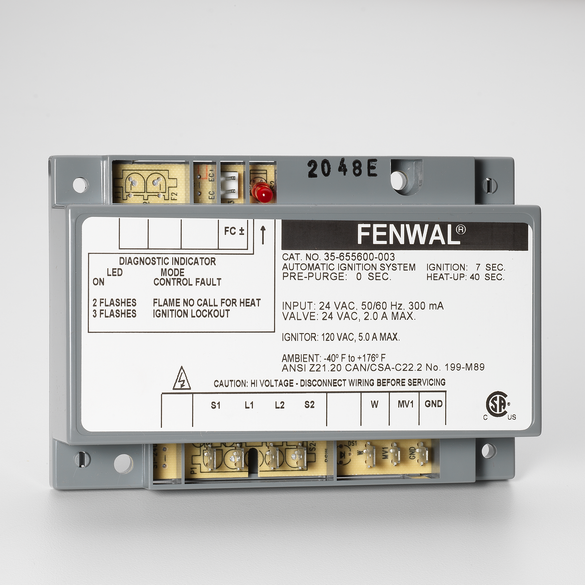 35-655801-013 - Robert Shaw Ignition Control — NWF Supply