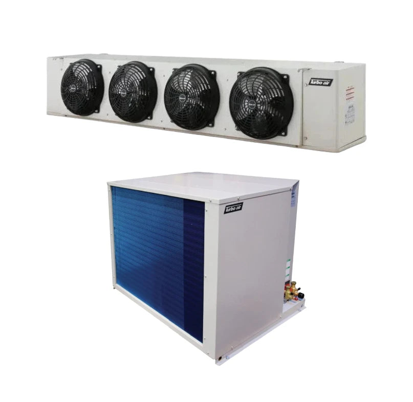 Turbo Air 3 HP Medium Temp Cooler Condensing Unit and Evaporator R-R44 ...