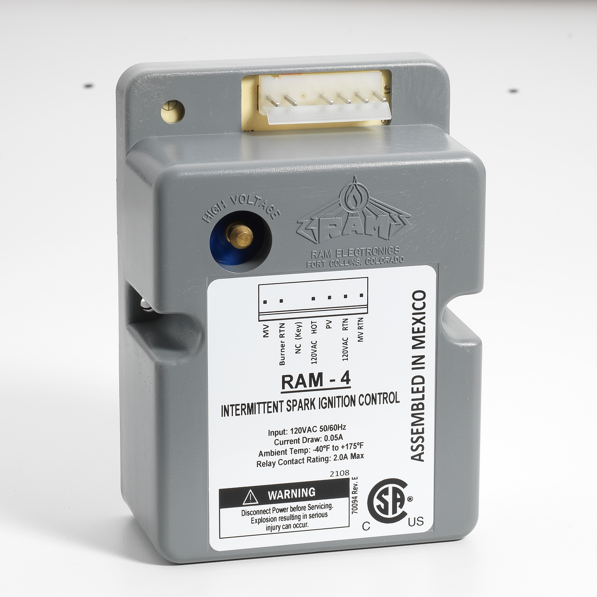 790-400 - Robert Shaw Ignition Control — NWF Supply