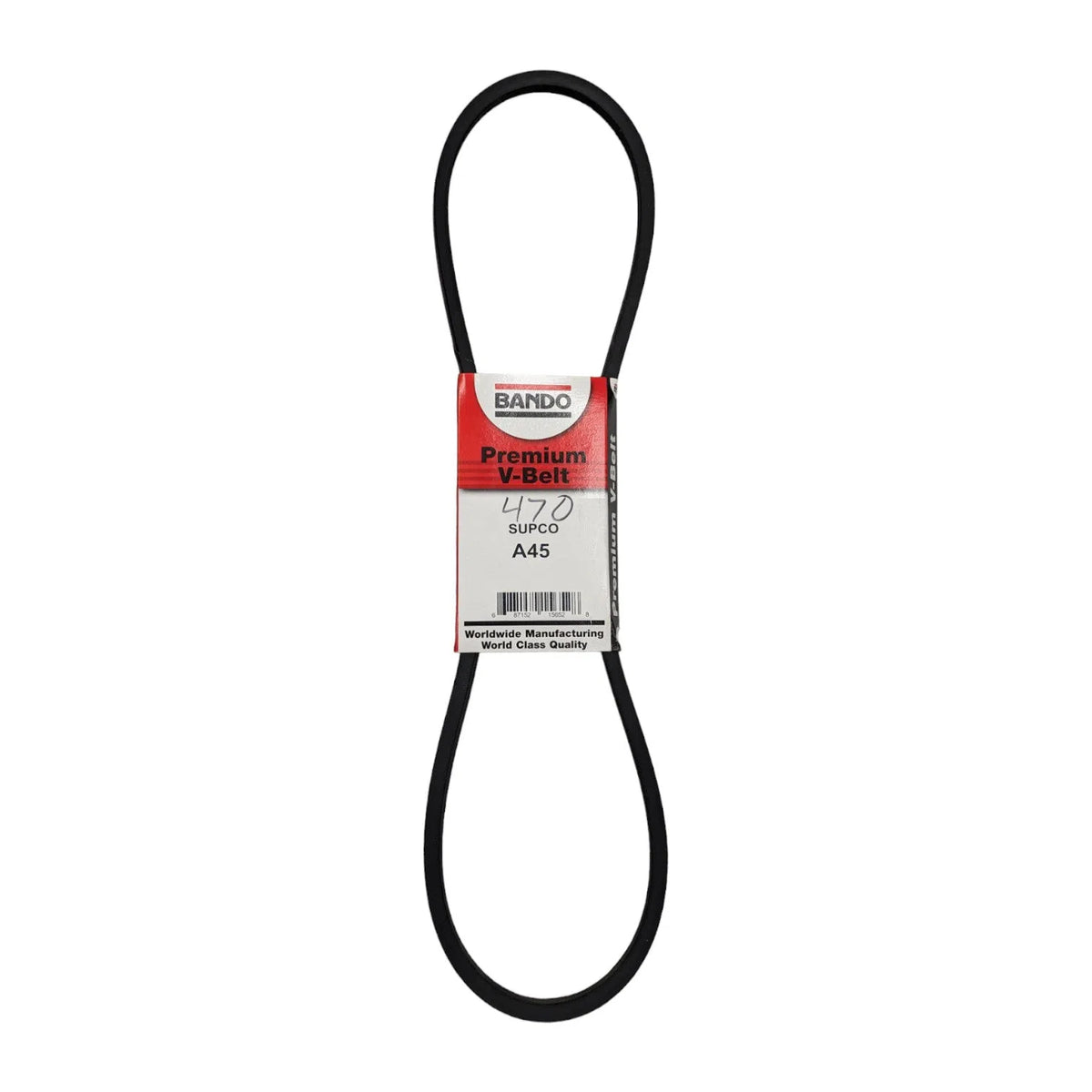 A45/4L470 Supco V-Belt 1/2"x47" O.D. — NWF Supply