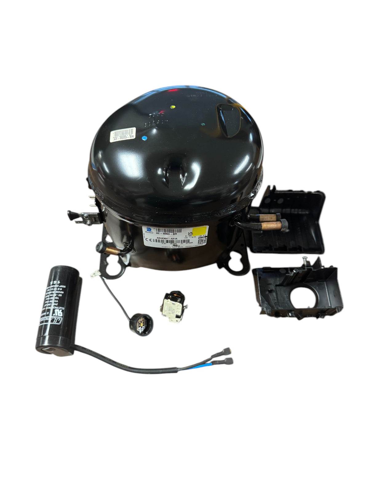 AE4430Y-AA1A Tecumseh Refrigeration Compressor R-134a 115v 1/4 HP — NWF ...