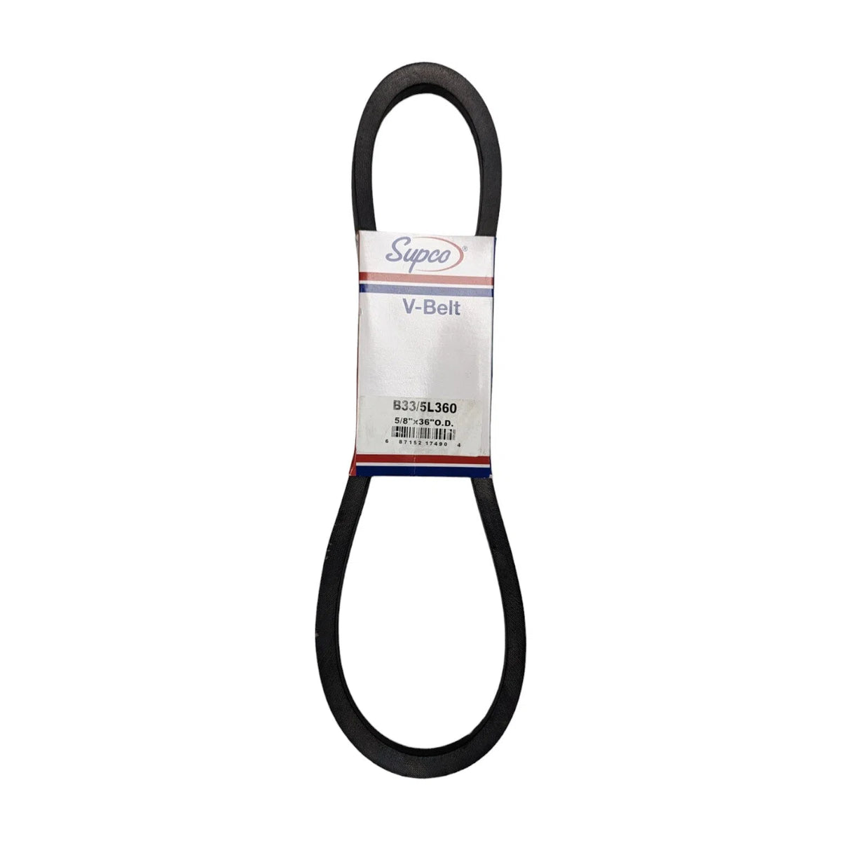 B33/5L360 Supco V-Belt 5/8"x36" O.D. — NWF Supply