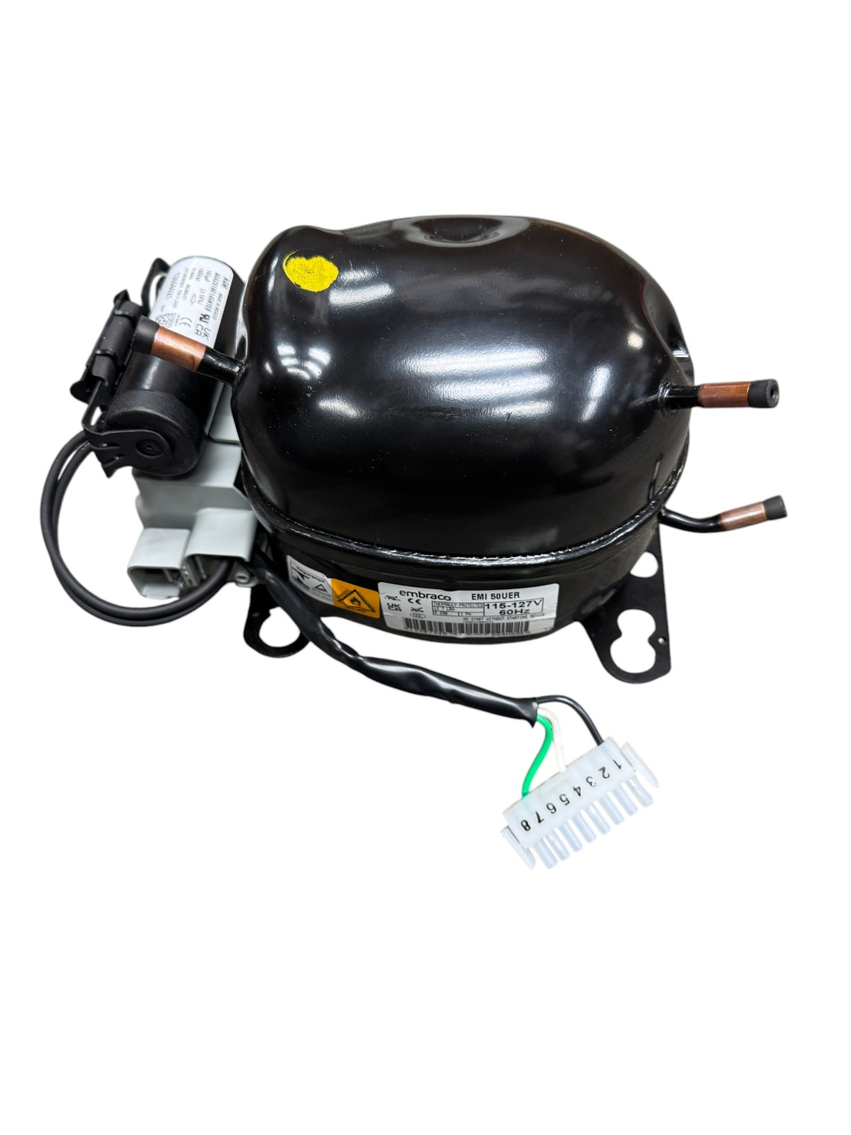 EMI50UER Embraco Refrigeration Compressor 1/6 HP R290 115v — NWF Supply