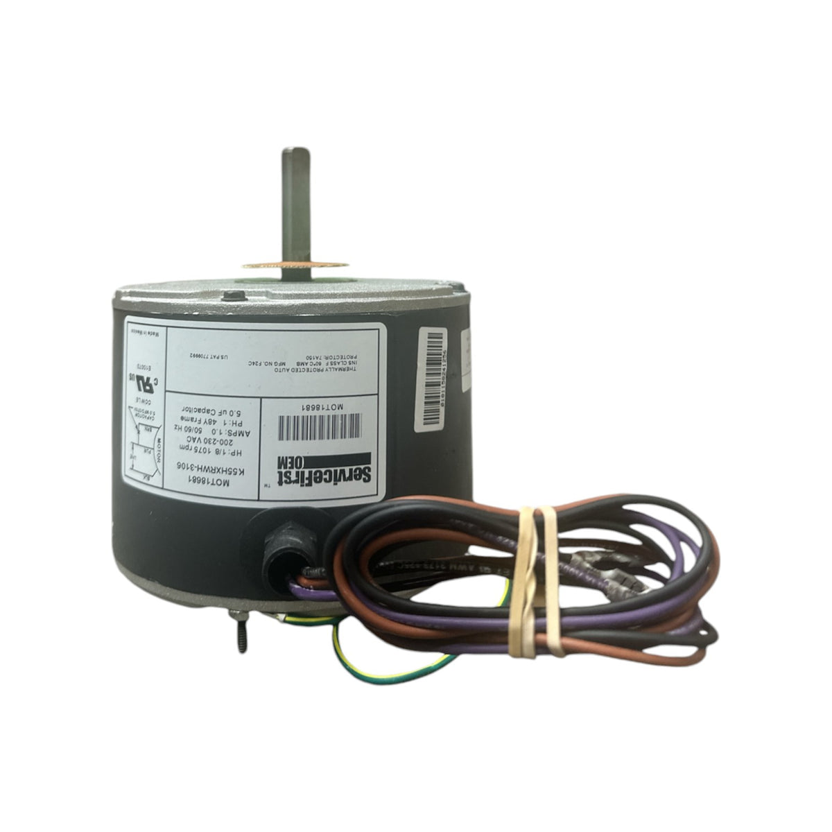 Trane American Standard MOT18681 OEM Condenser Fan Motor — NWF Supply