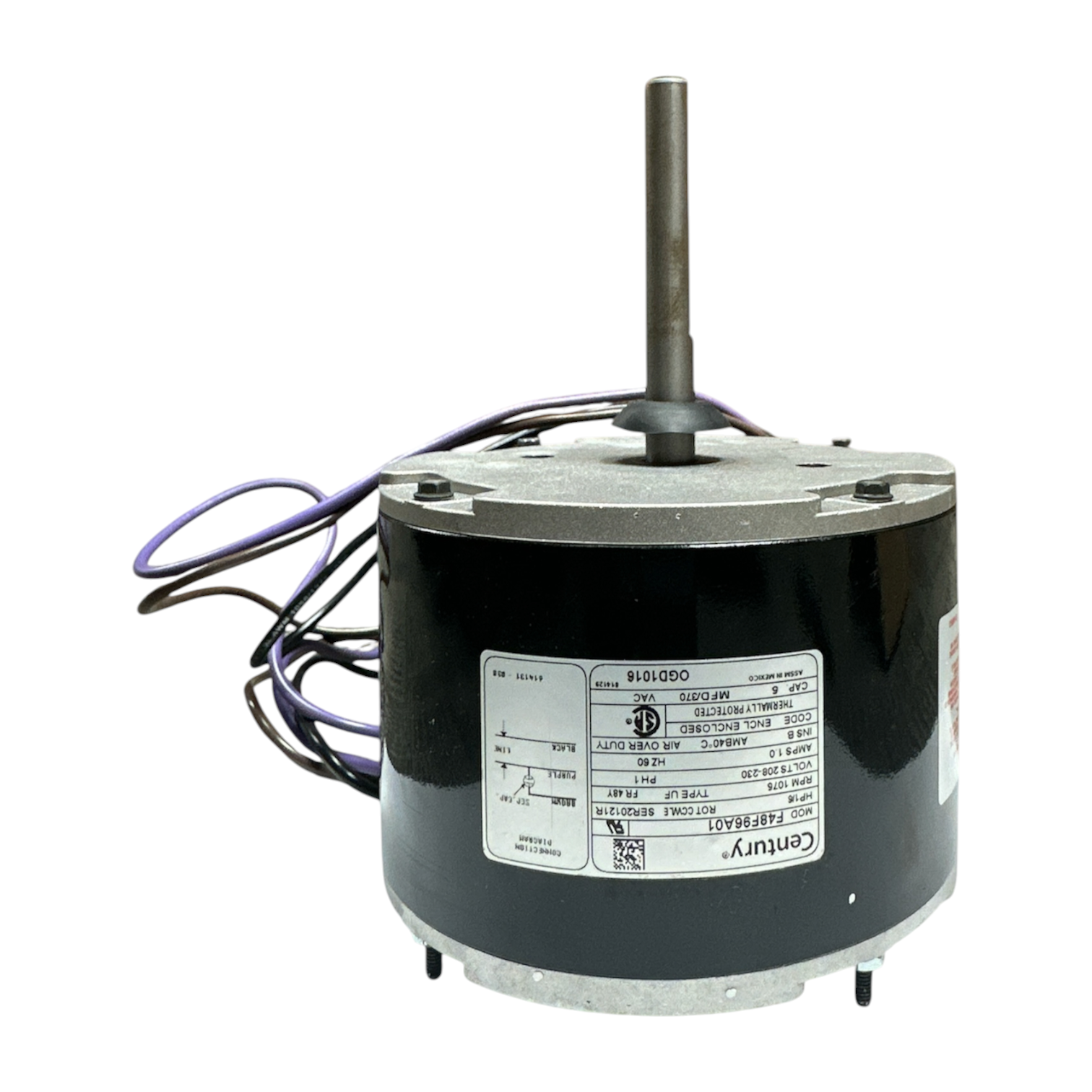 B13400251S Amana-Goodman Aftermarket Replacement Condenser Motor — NWF ...