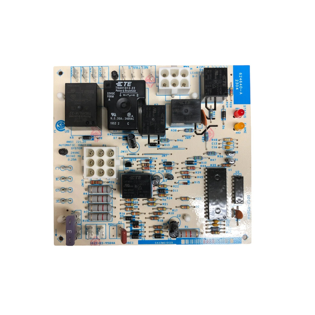 624602-B Nordyne Frigidaire Gibson Furnace Control Circuit Board — NWF ...