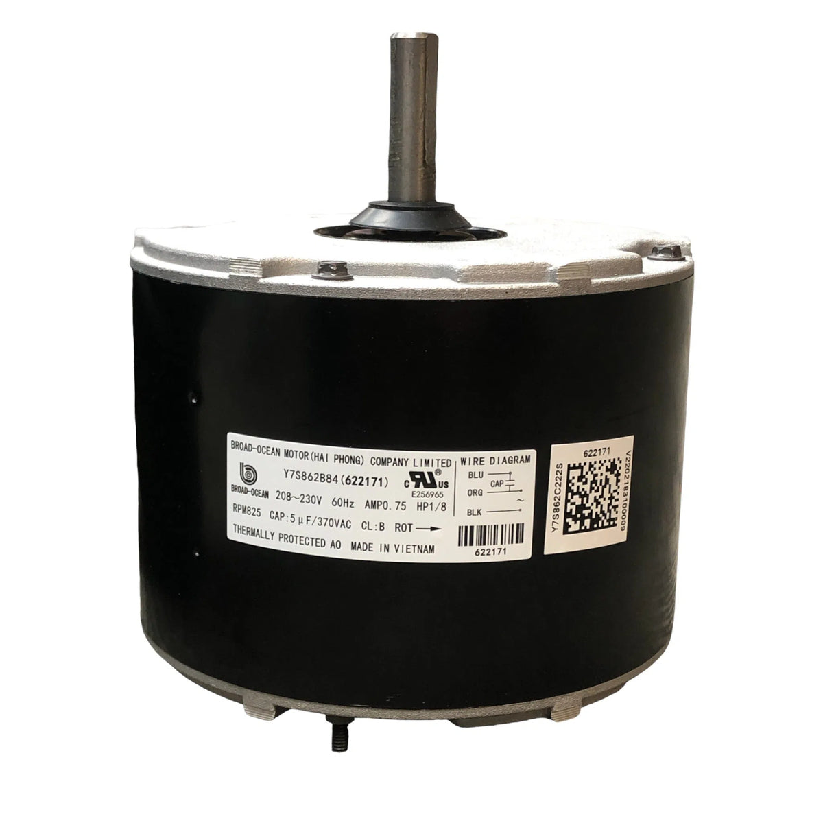 Nordyne Intertherm Broad Ocean OEM Condenser Fan Motor K55HXLRG-0207 ...